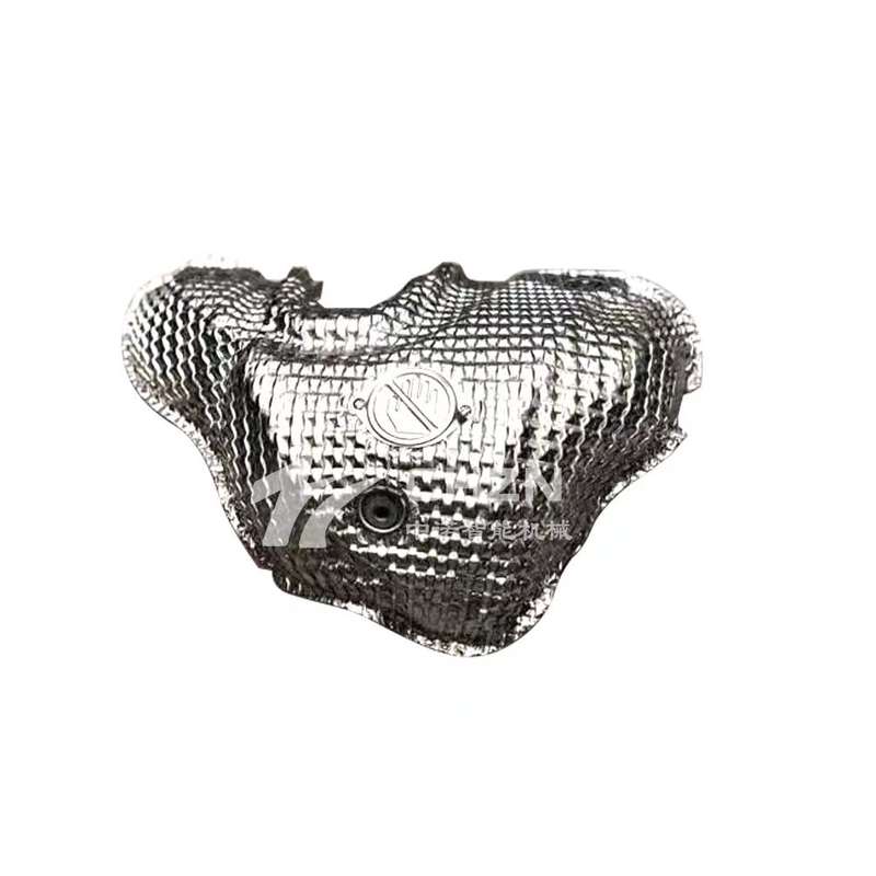 Multifunction Embossed Car Exhaust Heat Shield Metal Turbo Heat Shield ...